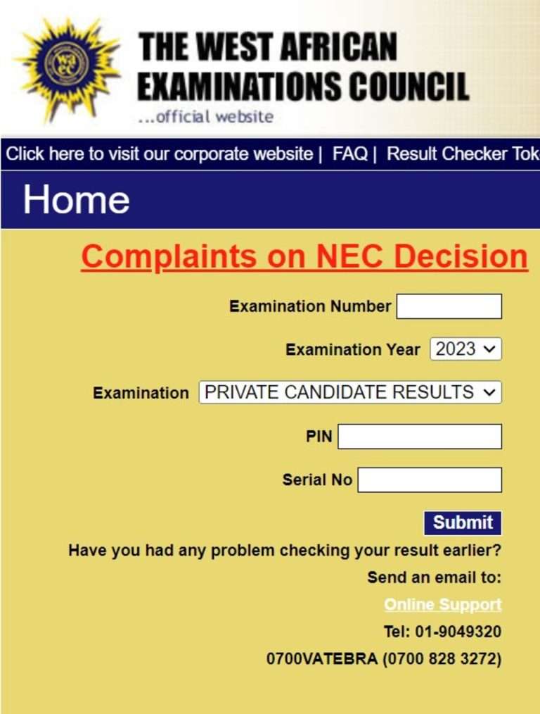 How to Check Your WAEC Result Online - Nditoeka